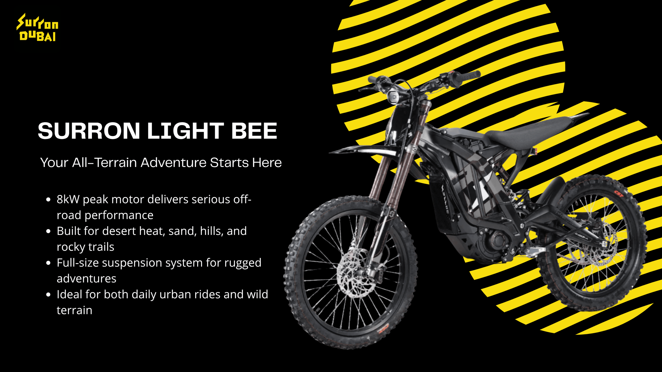 Surron Light Bee X, Hyper Bee, Ultra Bee! -SURRON DUBAI — SURRON.AE